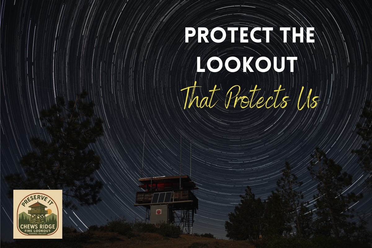 Supporters of Let’s Put a New Roof Over Chews Ridge Fire Tower! | FFLA ...