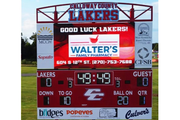 Football Field Scoreboard | Farmington Jr Tiger Football | BetterWorld