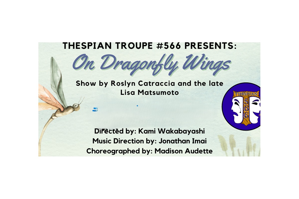 On Dragonfly Wings Musical Show April 11 & 12 @7:30 pm; April 13 @3 pm ...