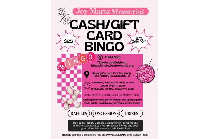 Cash/Gift Card Bingo | BetterWorld