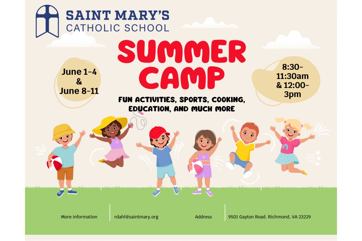 Saint Mary's Catholic School Summer Camps | BetterWorld