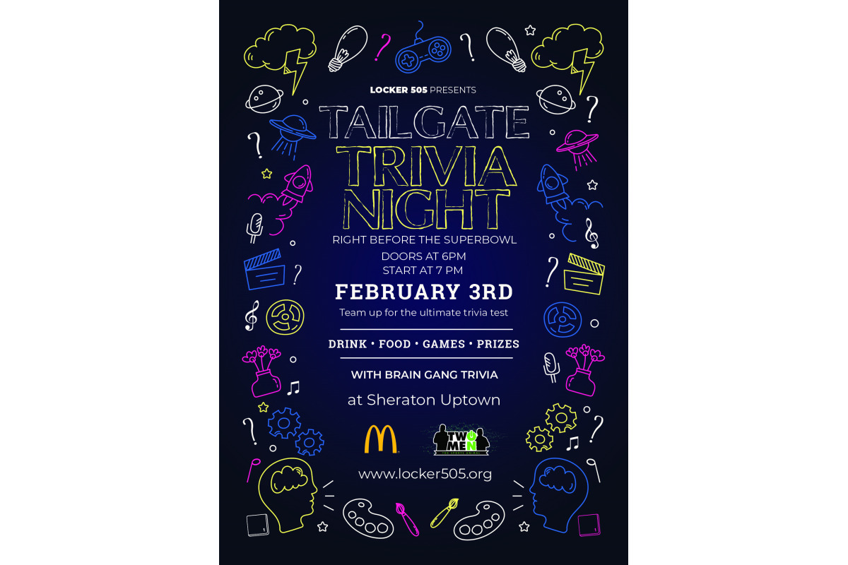 "TAILGATE TRIVIA" Night! by Locker #505: Student's Clothing Bank ...