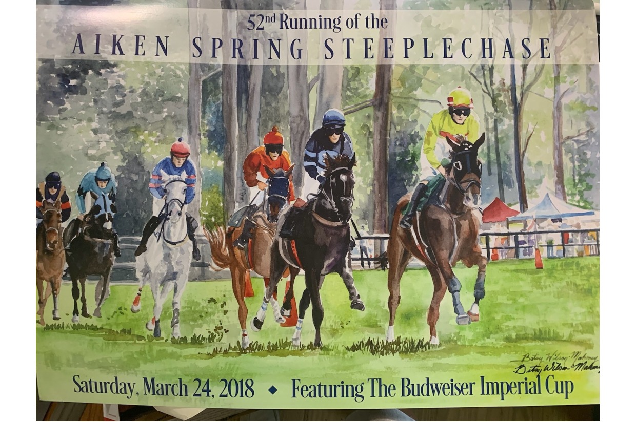 SIGNED POSTER 2018 STEEPLECHASE | BRINGBACK 2ND ANNUAL TEAM HONEYBEA ...
