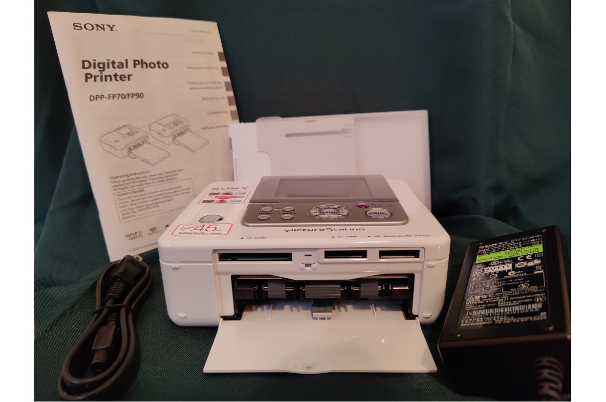Sony Picture Station DPP-FP90 4x6 Digital Photo Printer | Online ...