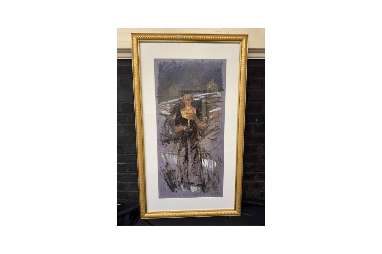 Ron Frontin Painting - Pastel On Paper | Knox Gala On Line Auction ...