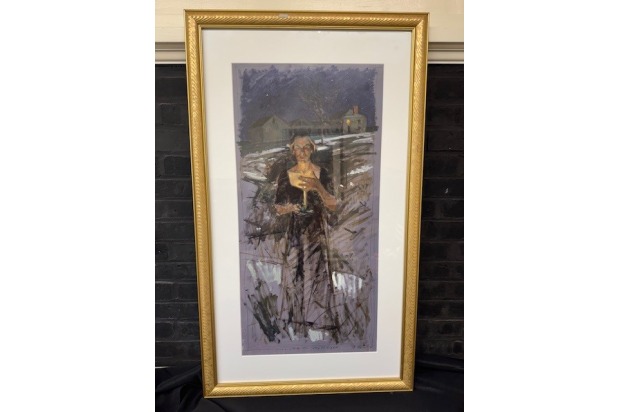 Ron Frontin Painting - Pastel On Paper | Knox Gala On Line Auction ...