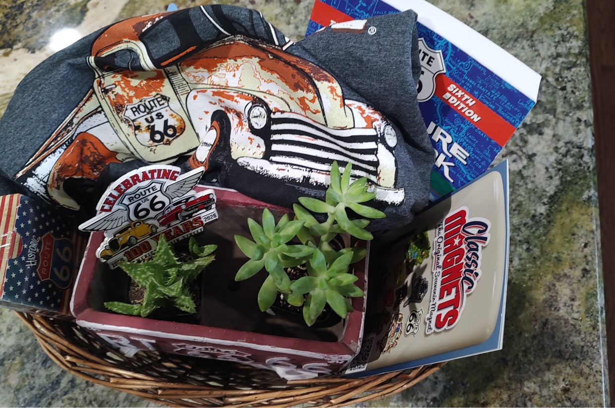 #25 - Route 66 Commemorative Pack - Gift Basket — Route 66 Silent ...