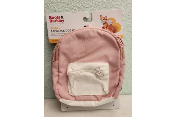 Dog Backpack, Pink | Lily's Pad Rescue Fall Harvest/Winter Festival ...
