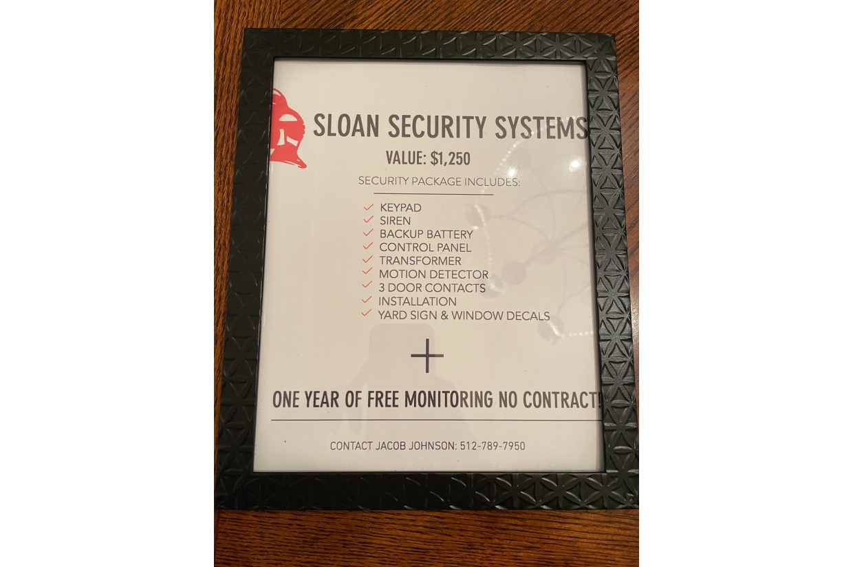 Sloan Security Packet | Cob’s Fight Our Fight Auction | Cob's Fight Our ...