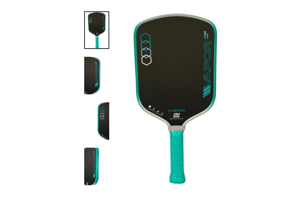 11SIX24 VAPOR-NEW- PICKLEBALL PADDLE WITH COVER — Hawaii Island Working ...