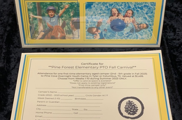 Pine Cove Camp | Pine Forest Fall Festival | Pine Forest Elementary PTO | BetterWorld