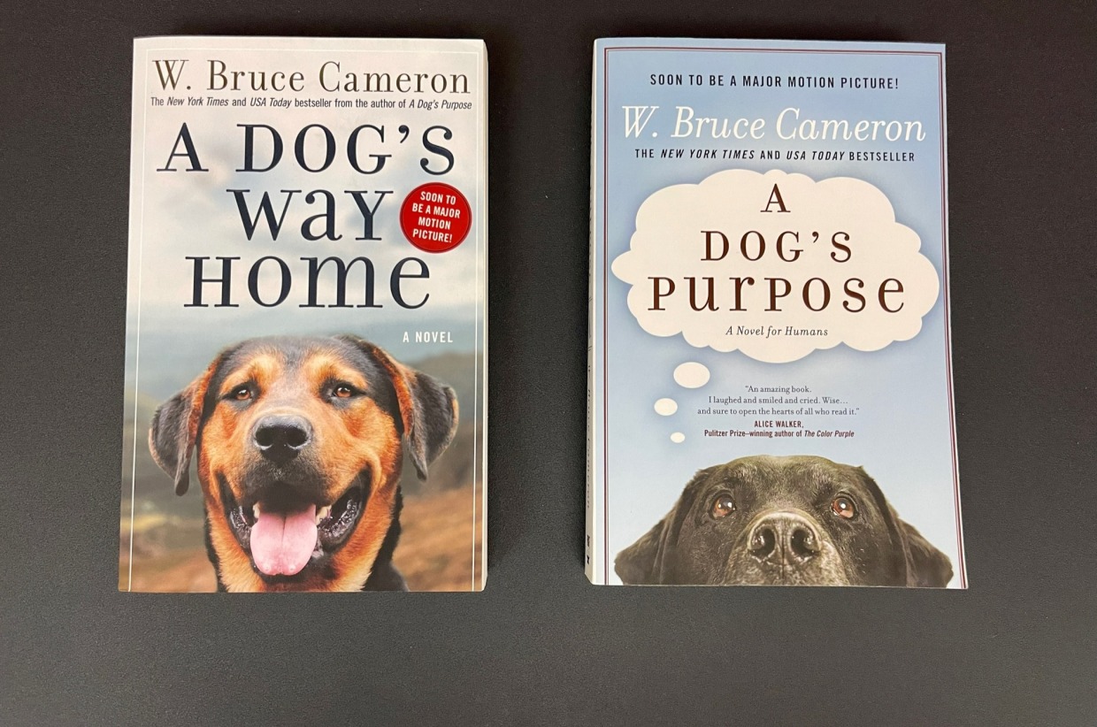 Signed copies of A Dog's Way Home & A Dog's Purpose — Auction for ...