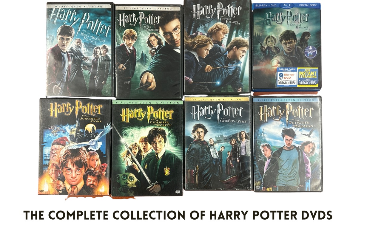 The Complete Collection of Harry Potter DVD Movies | Auction for Sgt ...
