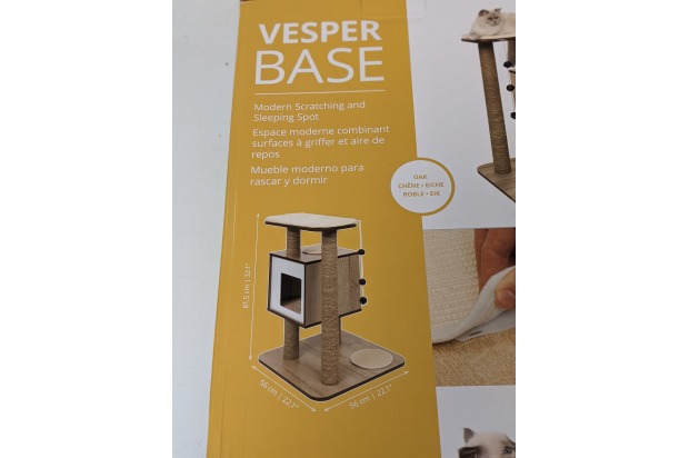 Catit Vesper Base Oak Cat Tree | Let the Shenanigans Begin | Colony ...