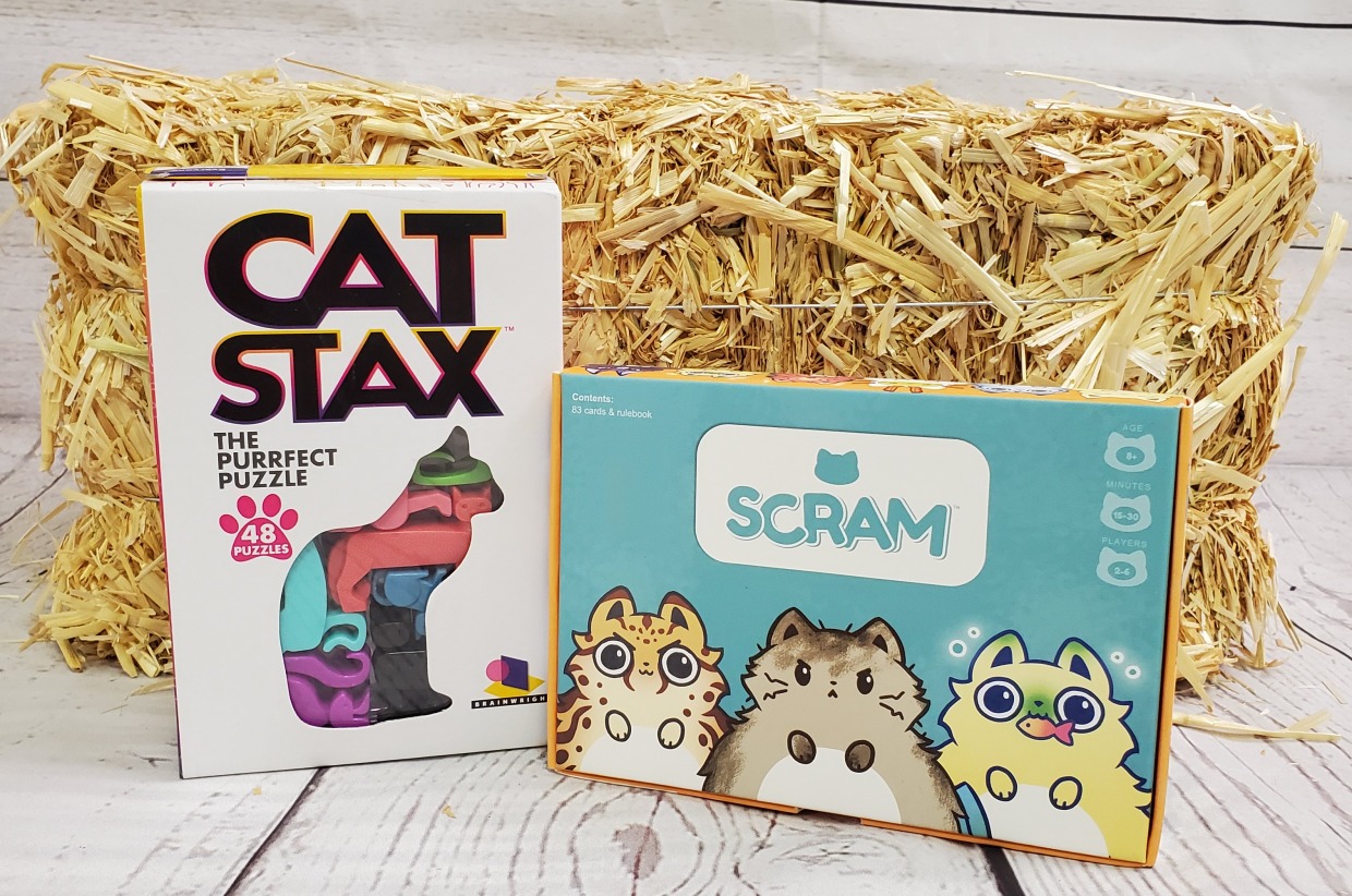 Cat puzzle and game (2 pcs) | Fall Festival Auction | Colony Cats and ...