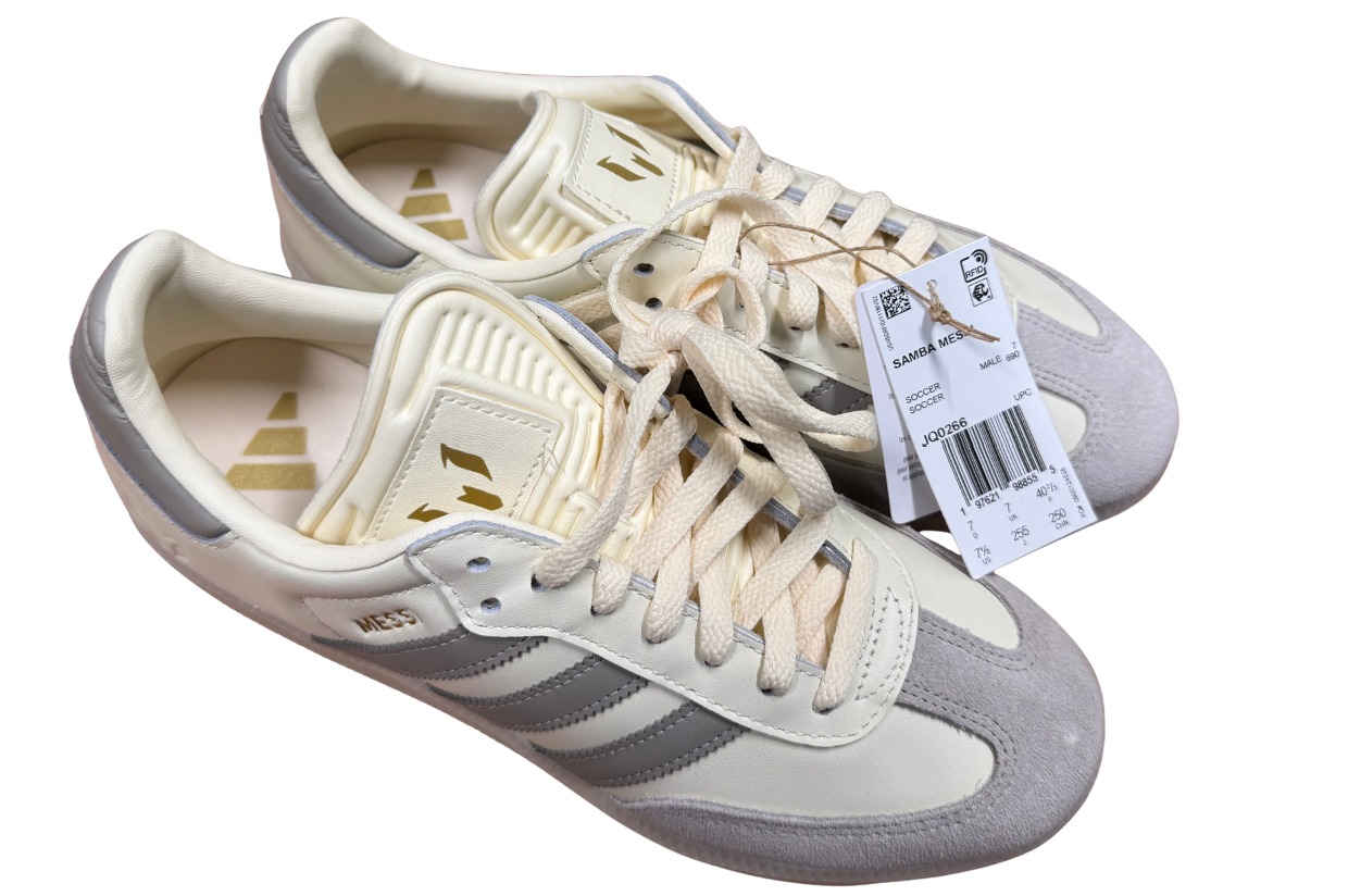 Lot 36 - Adidas Samba "Messi" Indoor Shoes — Kicking It Forward Gala ...