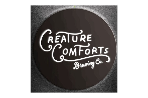 Neon sign and swag from Creature Comforts Brewing! | Pints for ...
