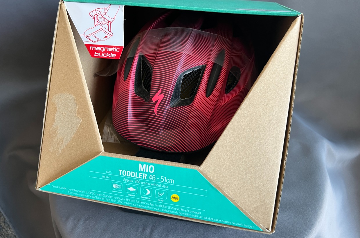Toddler Mio helmet from The Bicycle Shop | 2022 Annual Silent Auction ...