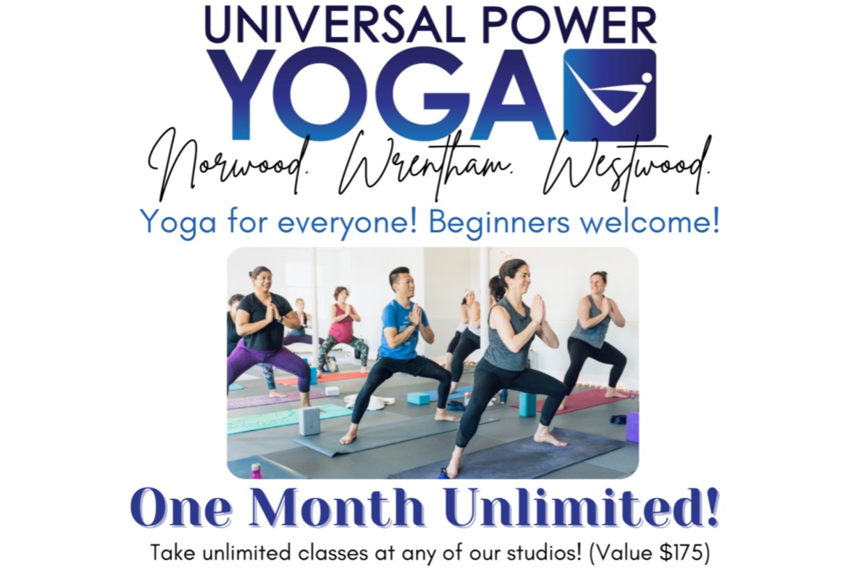 UPY One Month Unlimited Class Pass | 2025 Plainville PTO Auction | Plainville PTO | BetterWorld
