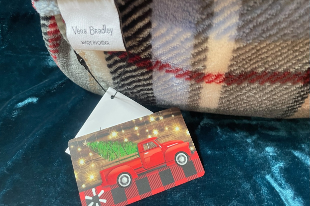Vera Bradley Travel Blanket and $25 Walmart Gift Card #22 | St Vincent ...