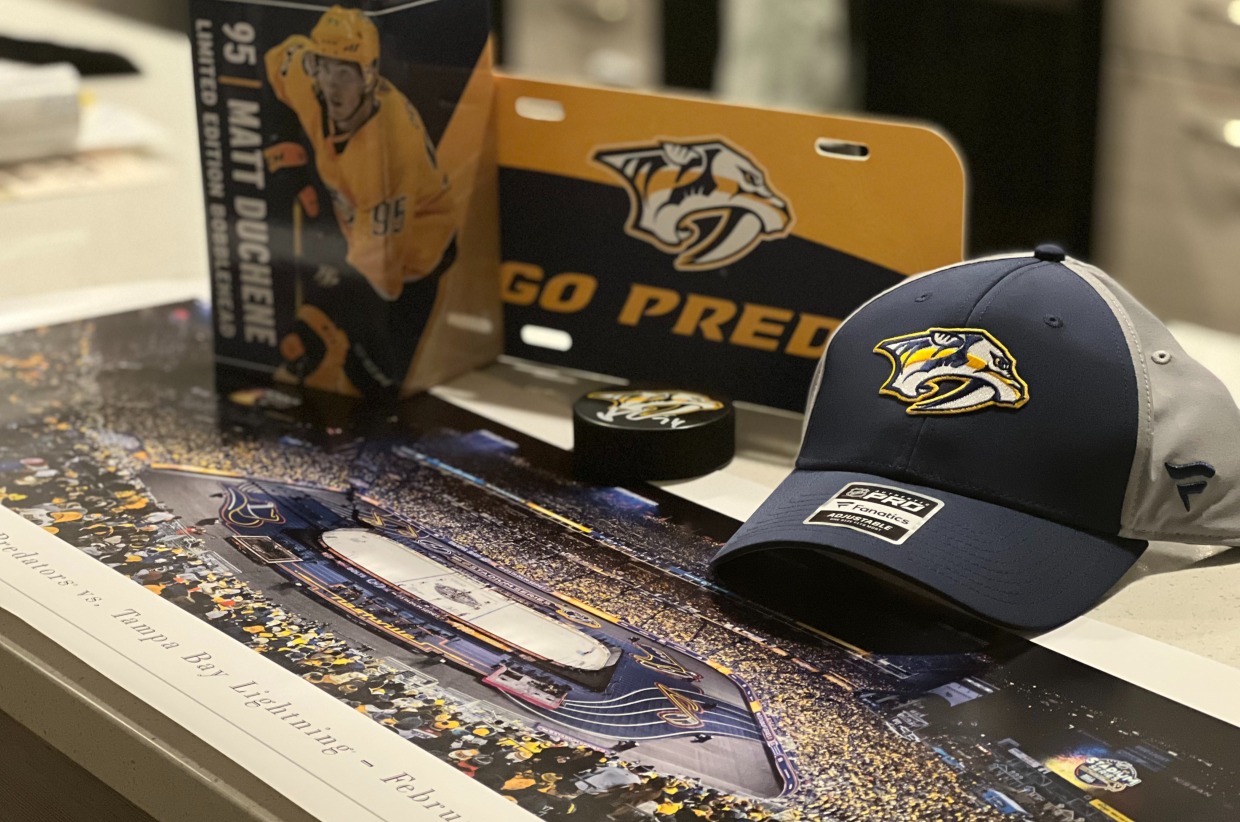 Nashville Predators Merchandise Pack | WMBA 2nd Annual Silent Auction ...