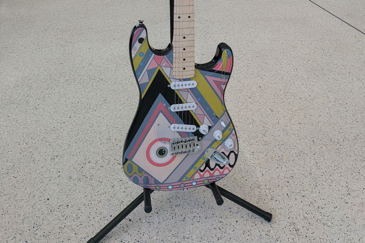 The Pucci — 2026 Wildflower! Art Guitar Auction — Network of Community ...