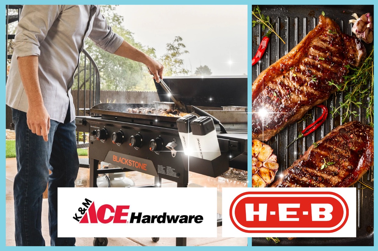 The ULTIMATE Grill Master Kit- Blackstone Grill + $200 HEB Gift Card ...