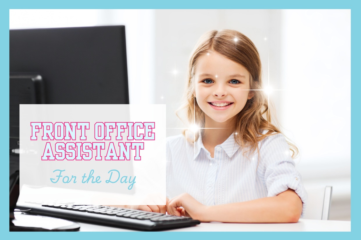 Front Office Administrative Assistant for the day | Deerwood Elementary ...