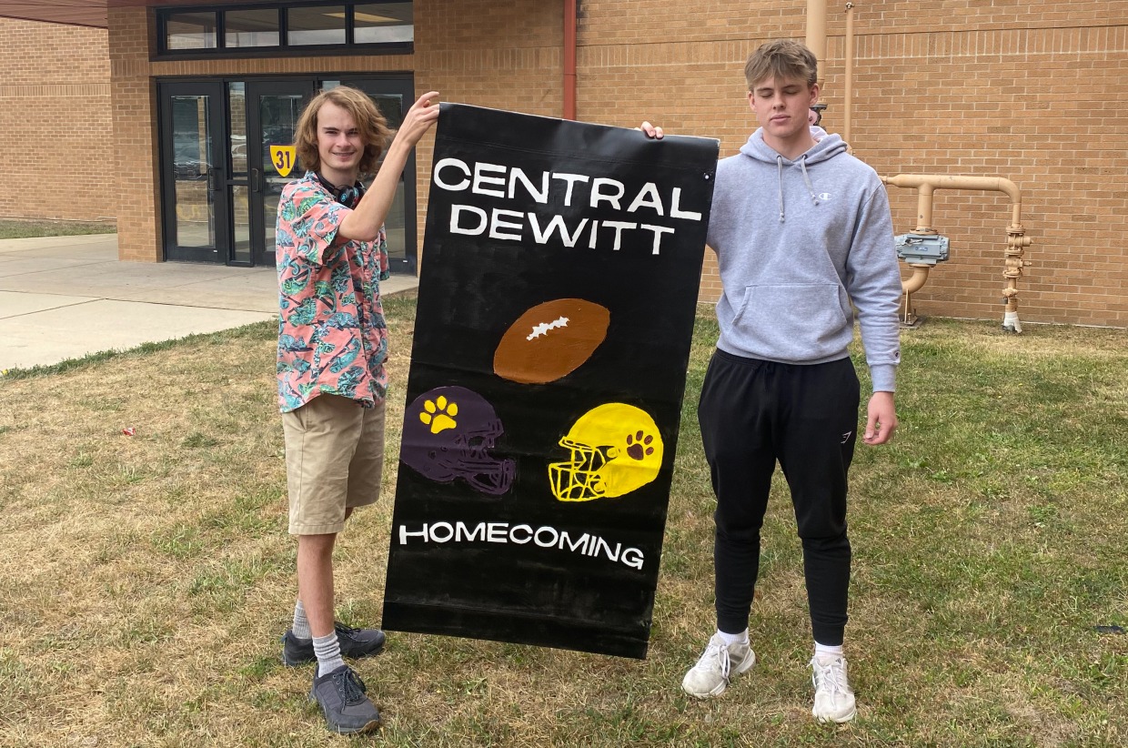 CENTRAL DEWITT HOMECOMING | 2023 HOCO Banners! | CDHS Art | BetterWorld