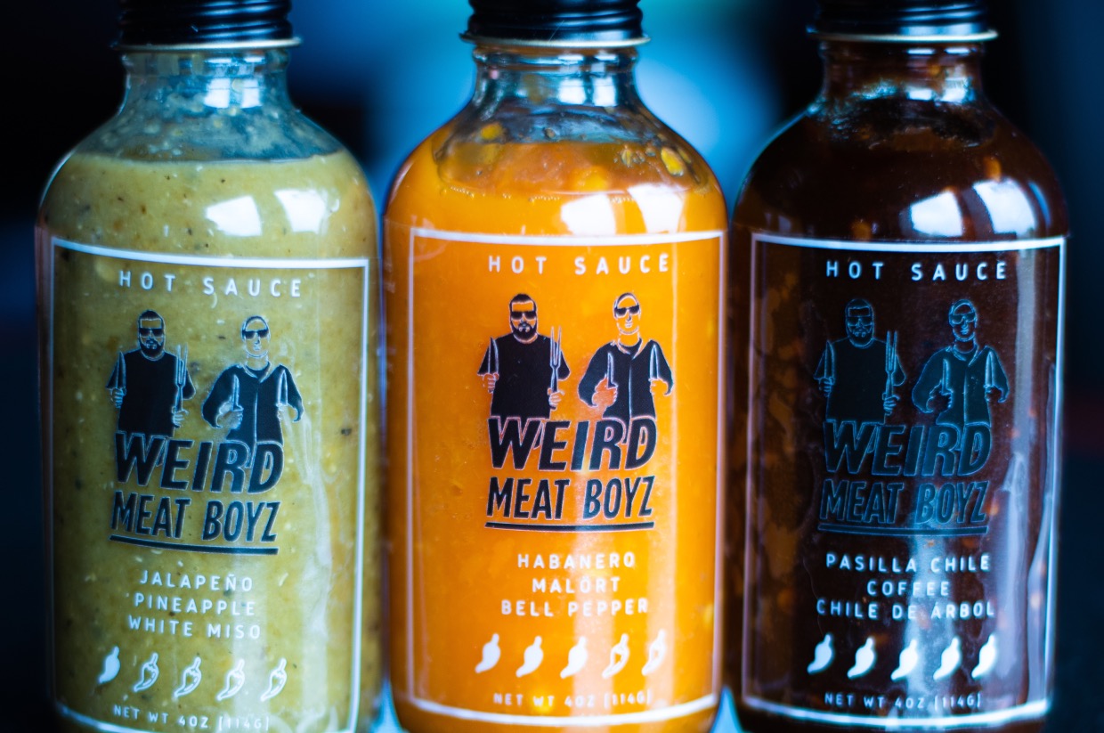 Weird Meat Boyz Hot Sauce Set | 2022 Pride Fest Auction | The UP Center ...