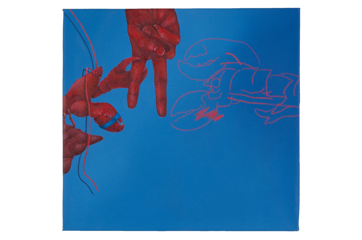 Henderson, Ranee, Oil and crayon on canvas | Golden Foundation Online ...