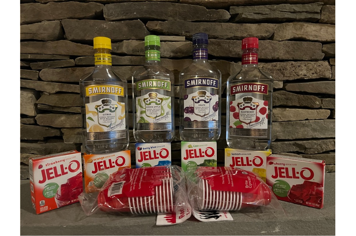 Make Your Own Jello Shots Basket | Holiday Marketplace | BookFriends of ...