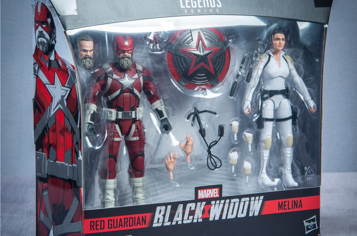 Marvel Legends Series Red Guardian & Melina Vostkoff Figures | Water ...