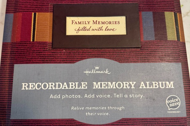 Hallmark Recordable Memory Album | Elk Valley Branch Library Advisory ...