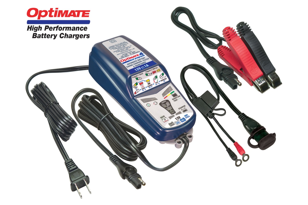 OptiMate 4 Dual Program Batter Charger | 8th Annual BDR Holiday Auction ...
