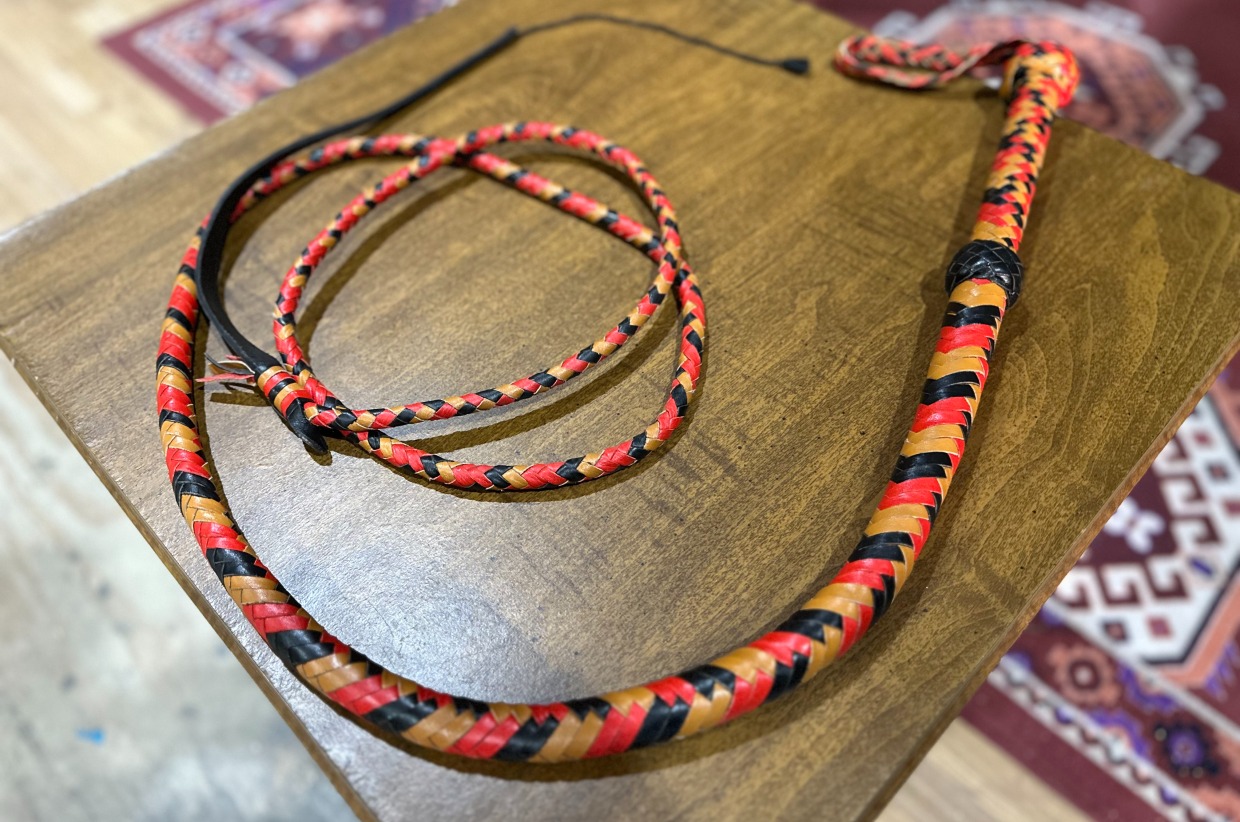 Screen-Used Walpurgisnacht Whip | Joe Bob's Creepy Christmas | Joe Bob ...