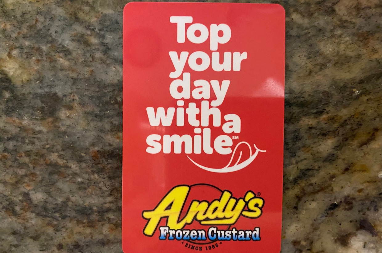 Andy's Frozen Custard Gift Card | 2023 Charming Virtual Auction ...