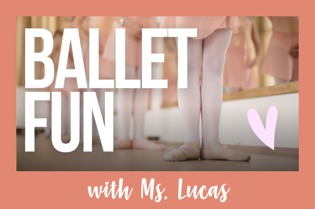 Ballet Lesson w/ Ms. Lucas! | 2023 Party with a Purpose | Freedom 7 APT ...