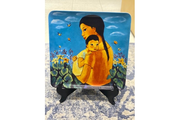 Anita Magsaysay-Ho - Mother and Child plate | Acorn Montessori School ...