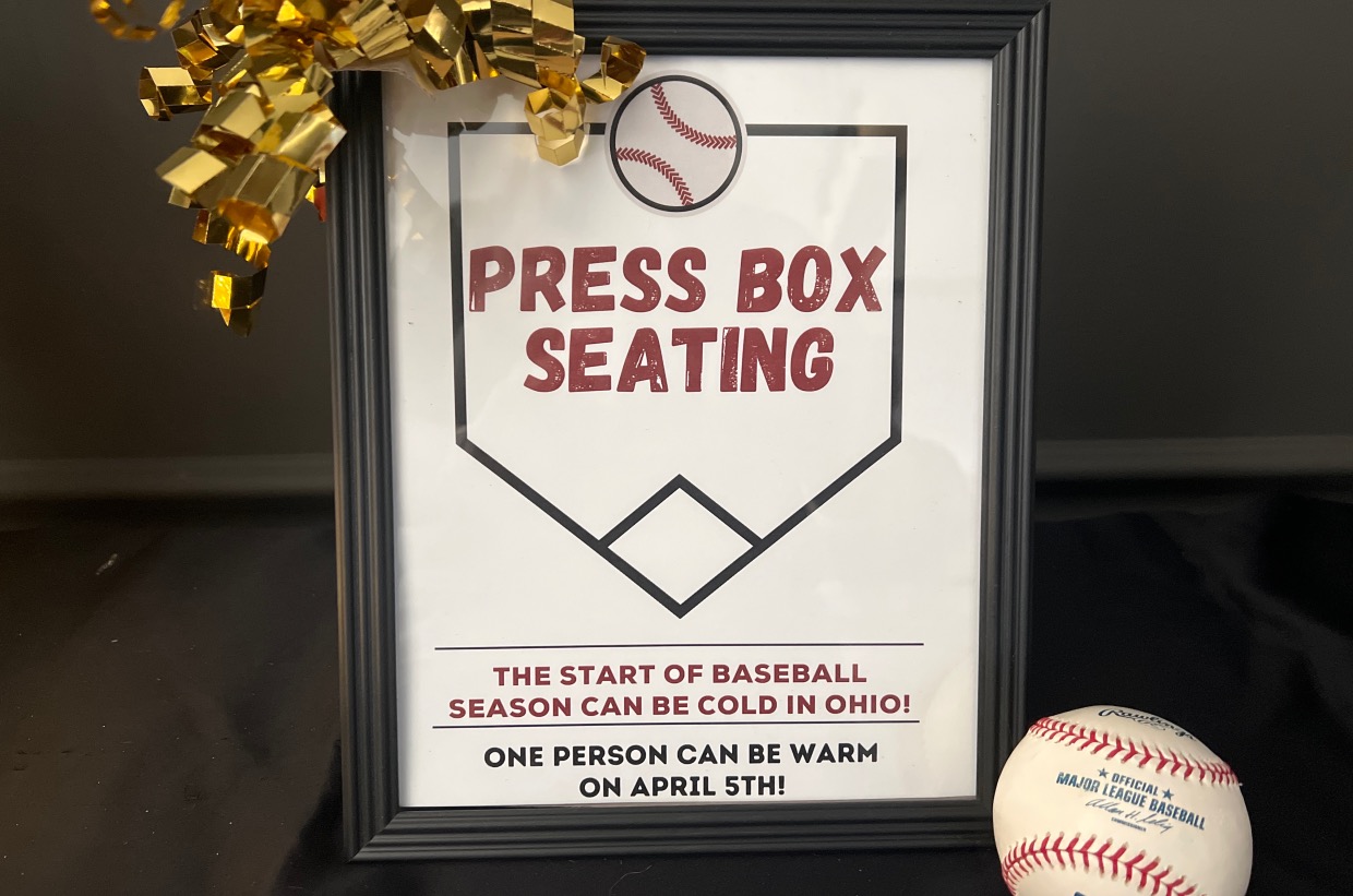 Press Box Seating - April 5th | 2023 First Pitch Event and Auction ...