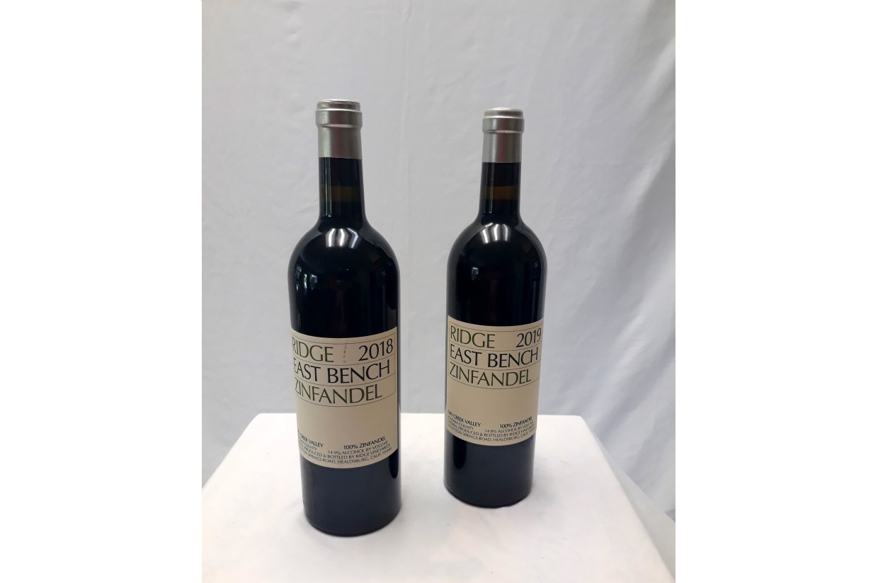 Ridge Zinfandel 2 bottles 750ml | Cheers for Charity 2022 | Second ...