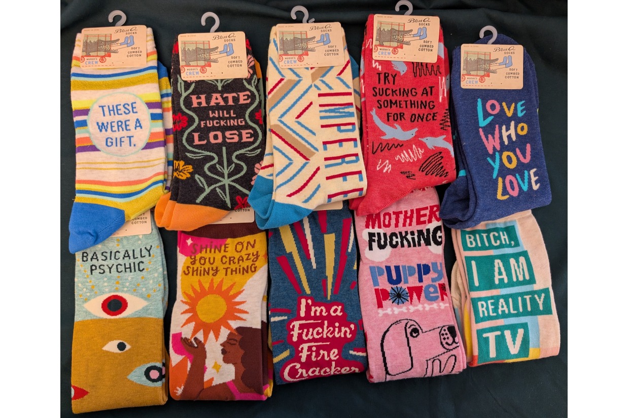Sassy Socks - Women's | Public Interest Network (PIN) 2025 Auction ...