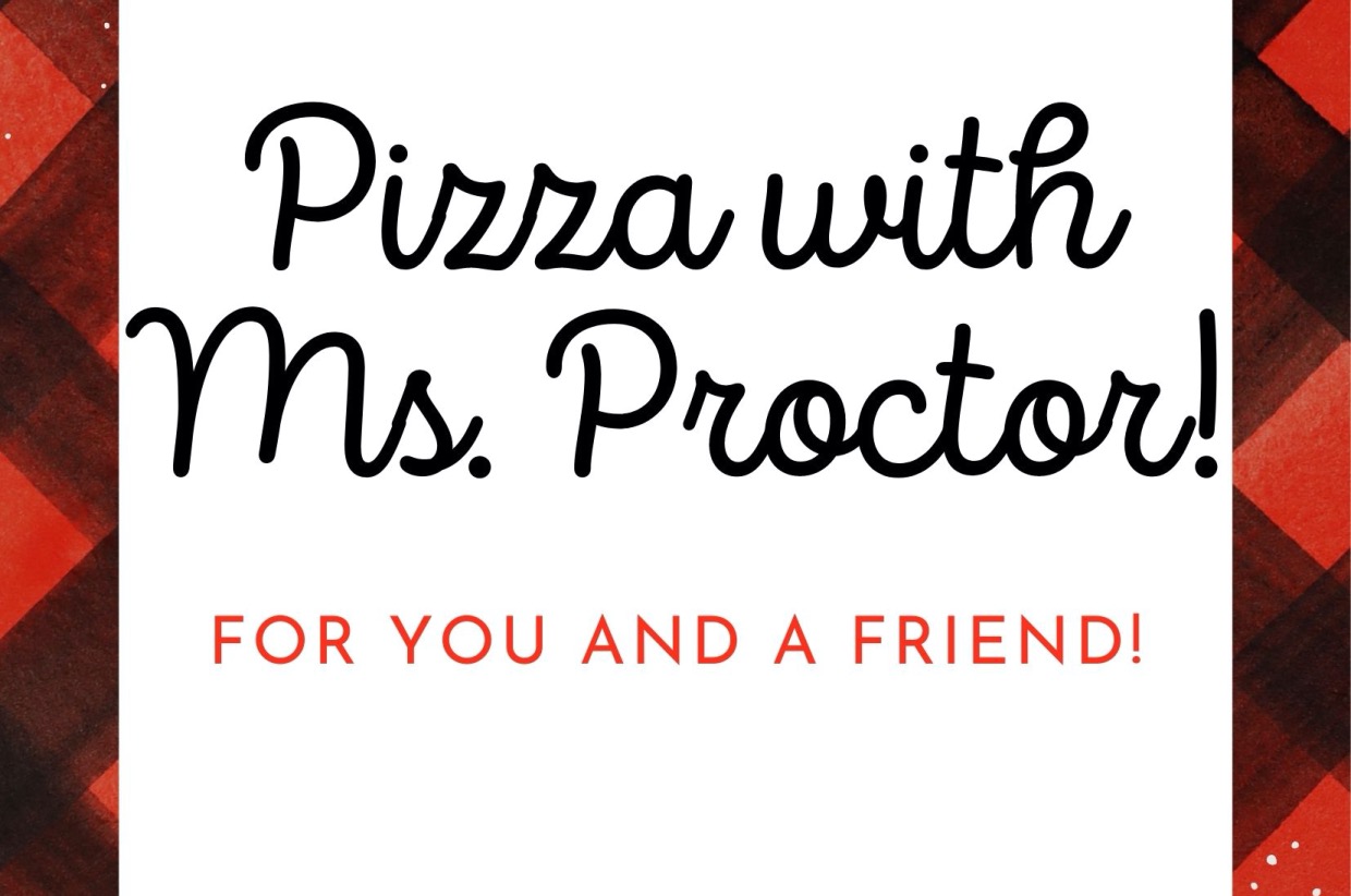 Pizza with Ms. Proctor | Scottie Social 2023 | Mahaffey Elementary PTO ...