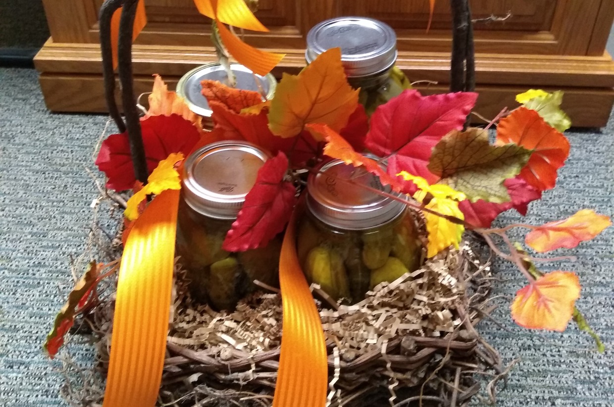 Large Fall Pickle Basket #1 | 18th Annual "Serve One Another" Service ...