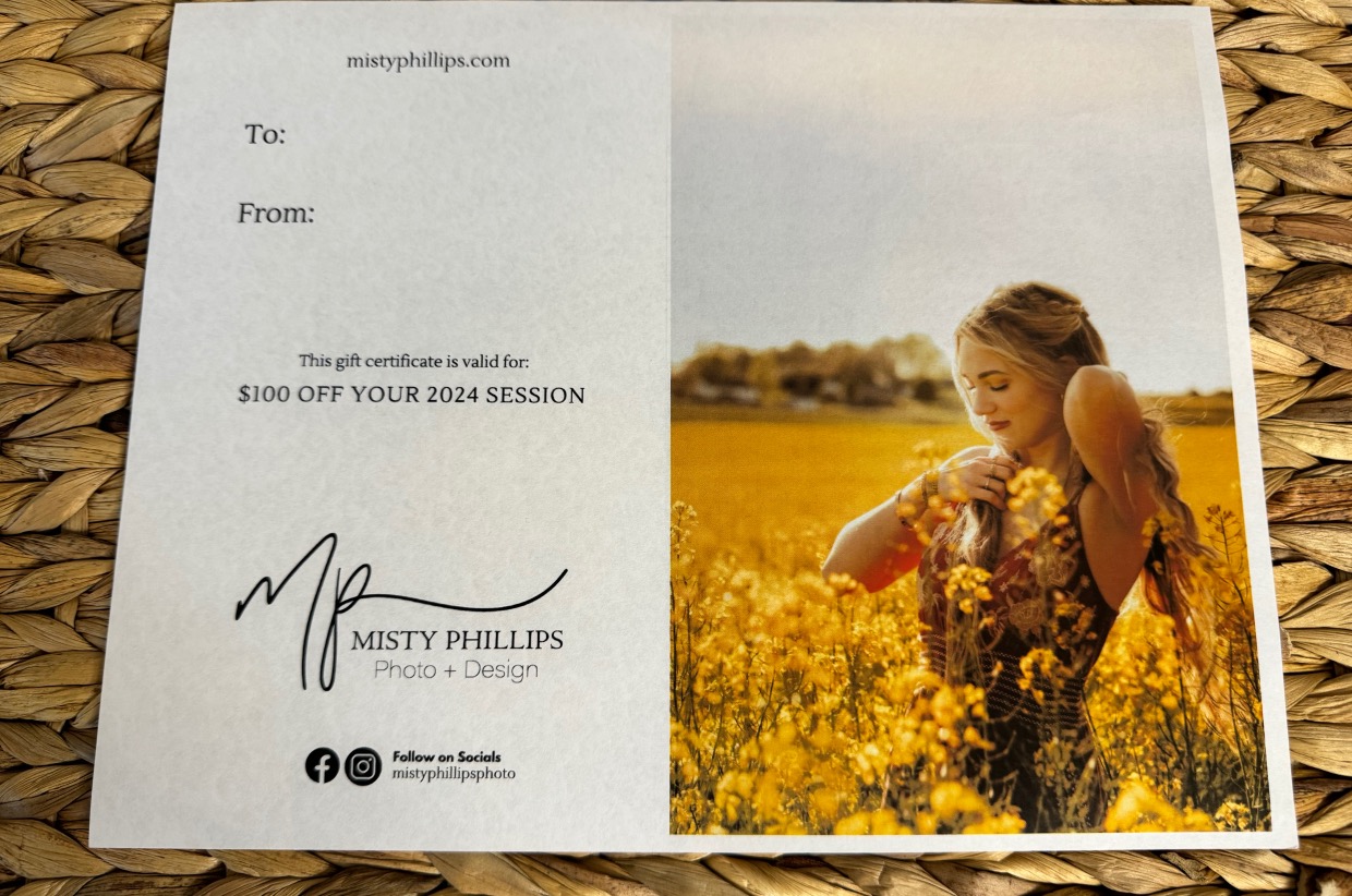 Misty Phillips Photography $100 Off A Session | Be the Village 2024 ...
