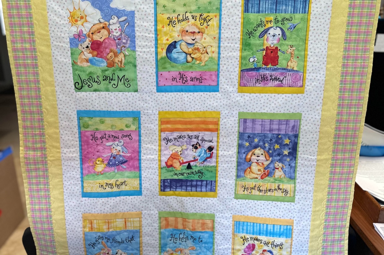Baby Quilt | SJA Parish Fair 2024 Silent Auction | St. Joan of Arc Fair ...
