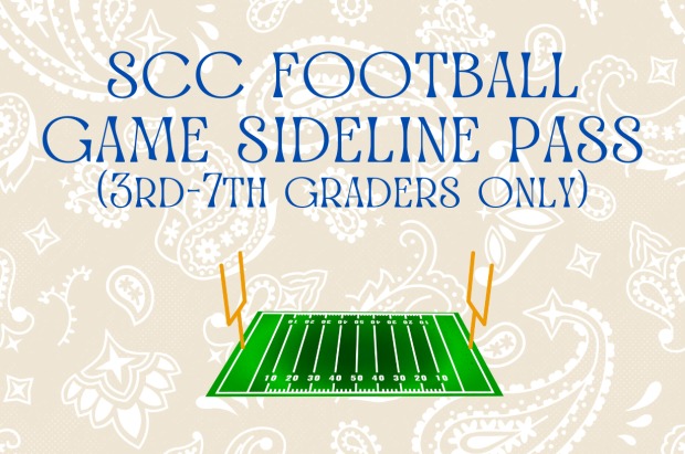 SCC Football Game - Sideline Pass | SJA Parish Fair 2025 Silent Auction ...