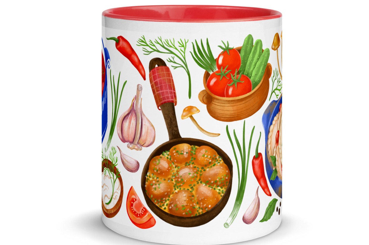 Ukrainian_Food_Coffee_Mug | Ukraine Needs Our Help! | Fundraiser for ...
