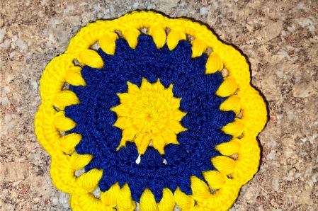 Hot Pot Holder - Ukraine Sunflowers | Ukraine Needs Our Help ...
