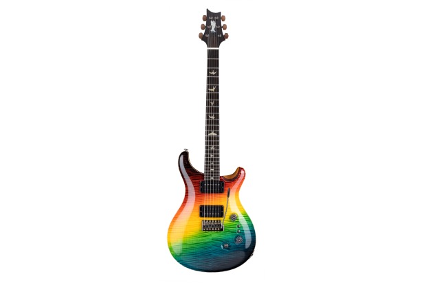 PRS Private Stock Custom 24-08 Rainbow Electric Guitar (1 of 7 Private ...